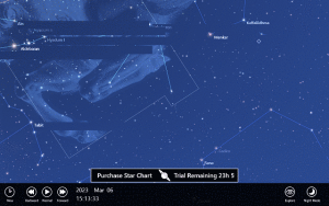 Download Star Chart app for Windows 10/11 to gaze at the sky