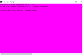 How to personalize Command Prompt in Windows 10