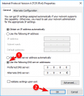 The Connection timed-out error when browsing in Windows 10