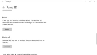 How to fix Windows 10/11 Paint 3D not working