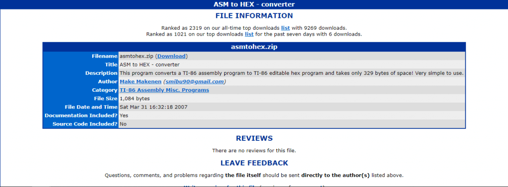 ASM to HEX File Converter Software to Configure Your Machines
