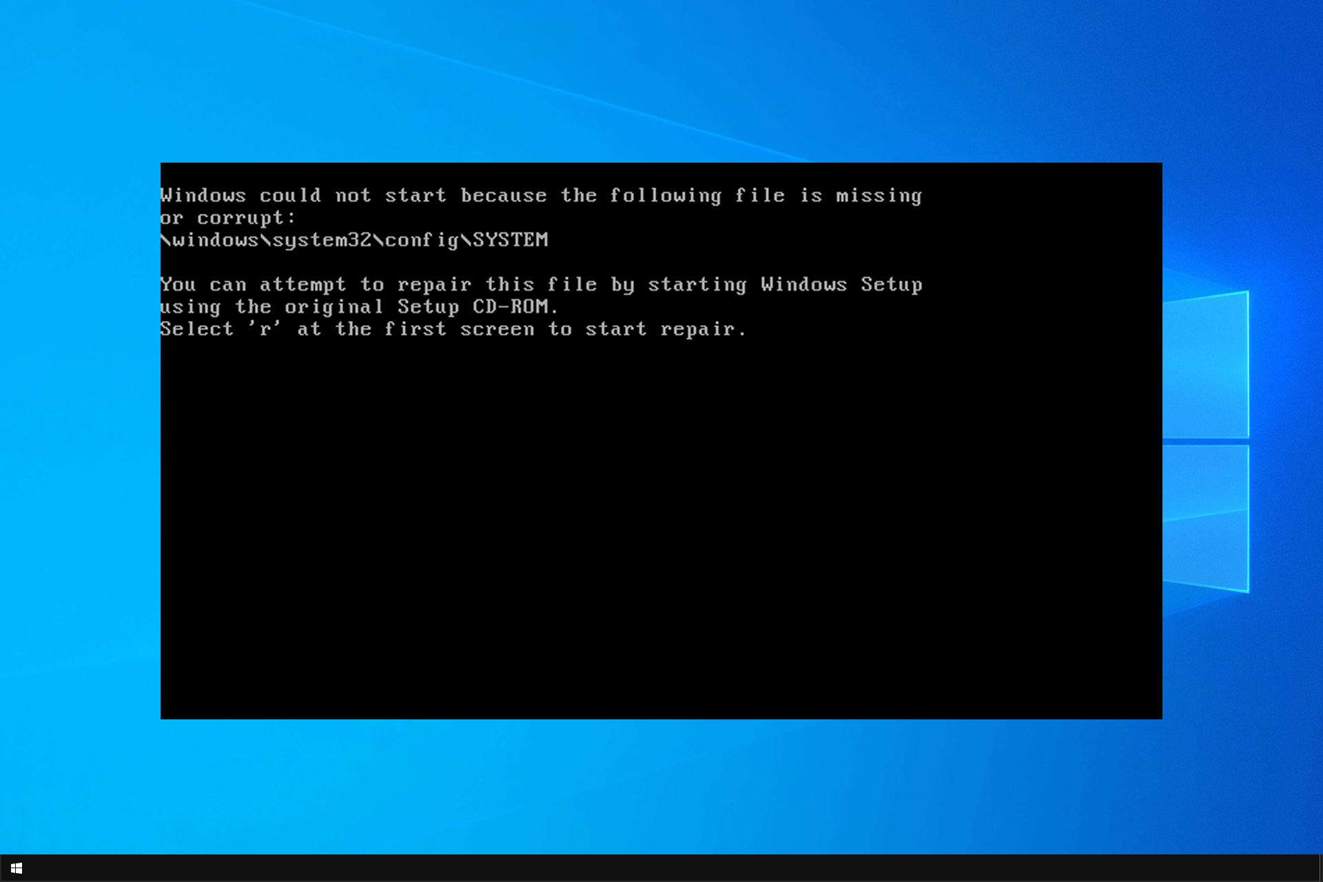 Windows System32 Config System Windows System32 Config System