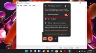 How to use the Voice Typing Tool in Windows 11