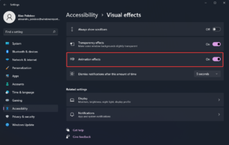 How to Turn Off Windows 11 Animations [2 Different Ways]