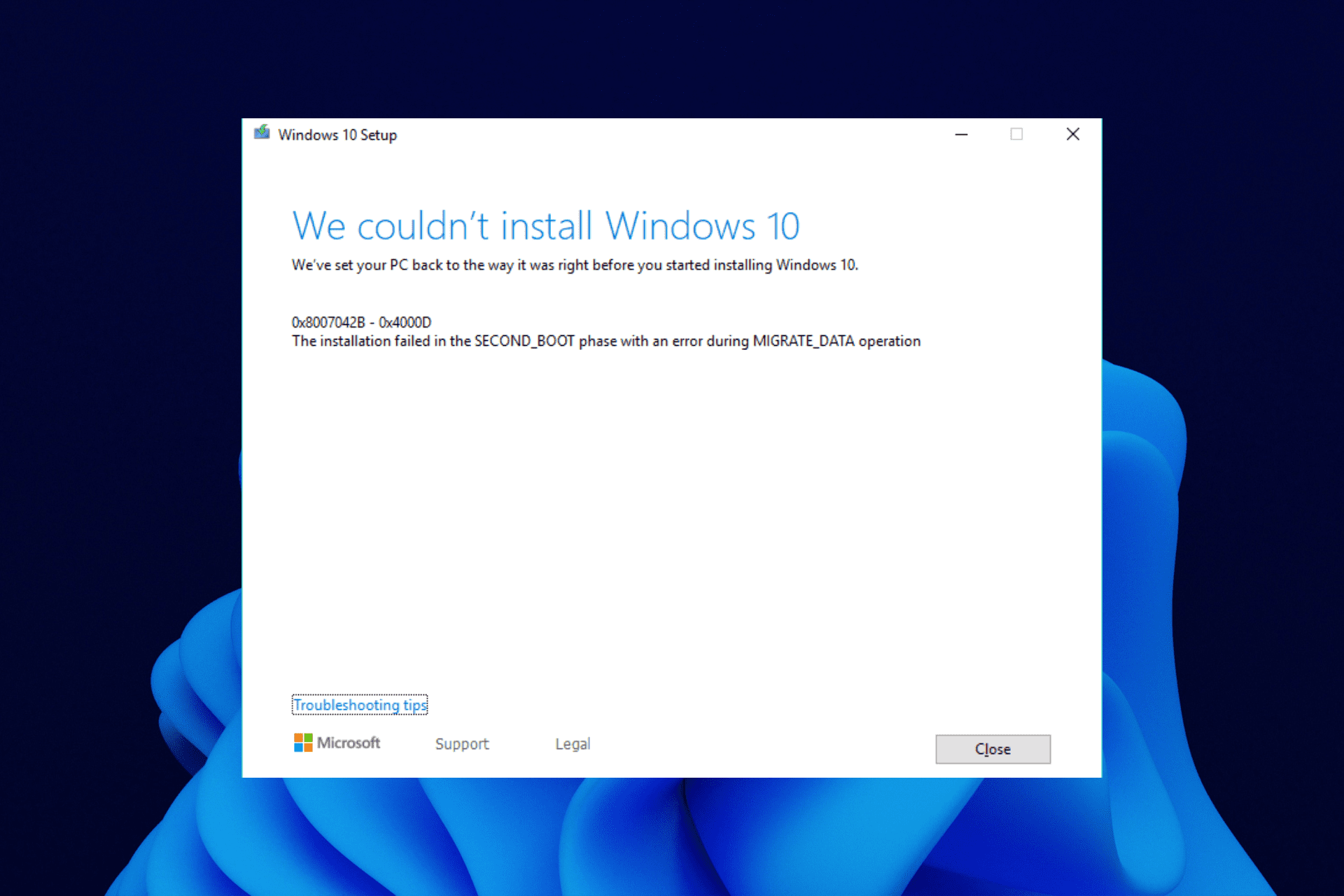 0x8007042b Windows 10 0x8007042b Windows 10