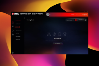 How to Fix MSI Dragon Center if Gaming Mode is not Working