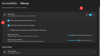 How to Right-click/Left-click Without Using The Mouse