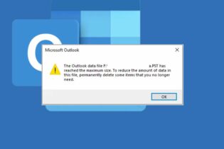 Fix: Outlook Data File Has Reached The Maximum Size