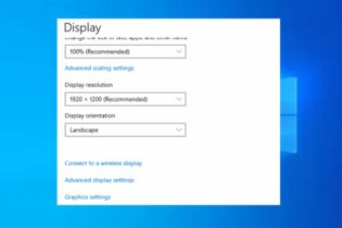 Fix: No Advanced Display Settings in Windows 10