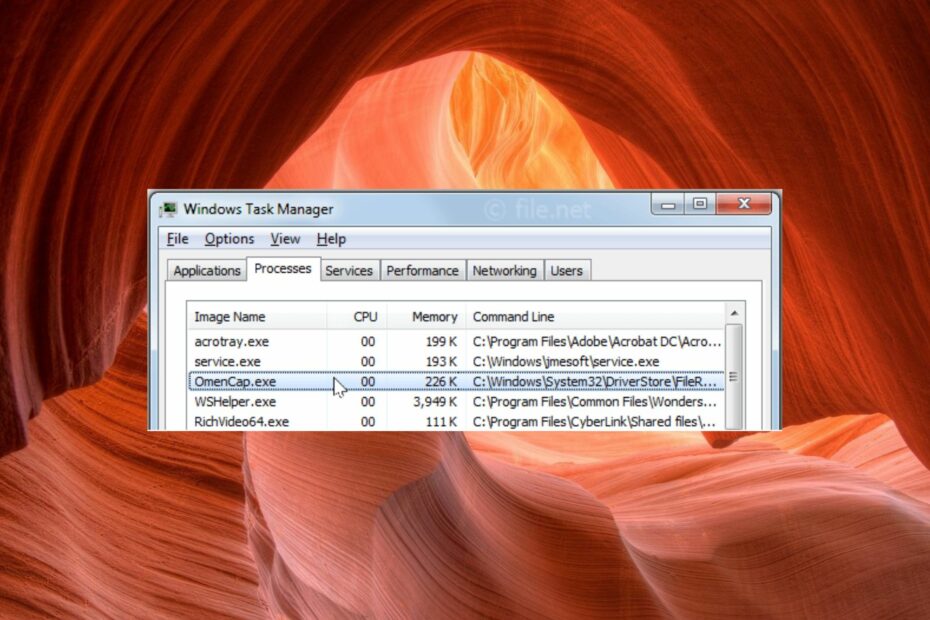 What Is OmenCap.exe & How To Fix Its High CPU Usage