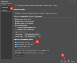 How to Turn on Spell Check in Outlook