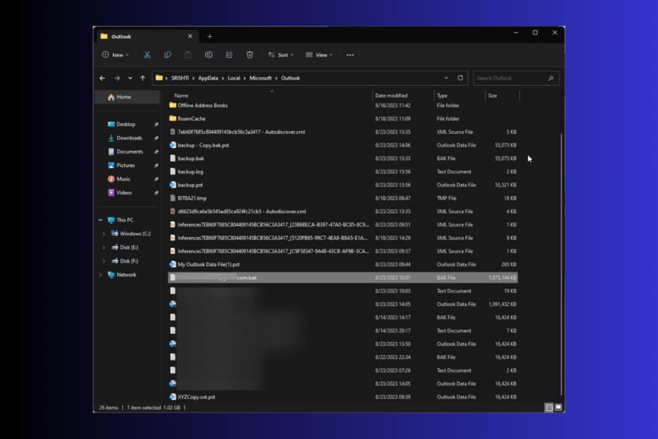 Outlook BAK File: What is it & How to Open or Restore it?
