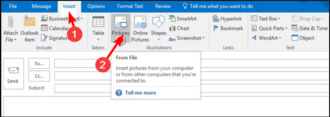 How to Add & View a GIF from Outlook Email