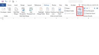 How to Mail Merge from Microsoft Outlook