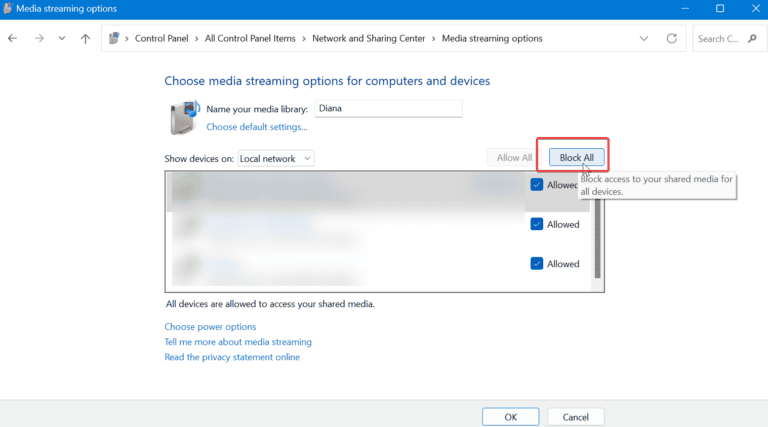 How to Turn Off/On Media Streaming in Windows 11 [5 Ways]