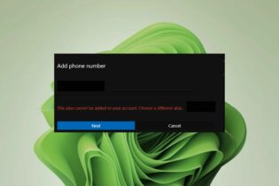 Fix: This Alias Cannot be Added to Your Account Error on Windows 11