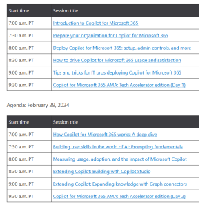 Unlock the ins and outs of Copilot for Microsoft 365 during the ...