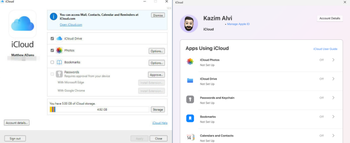 iCloud for Windows now sports a user-friendly interface, adds new features