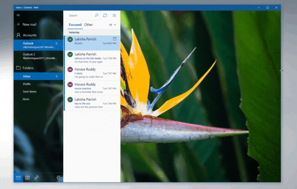 Fluent design comes to Windows 10 Mail & Calendar app for some Insiders