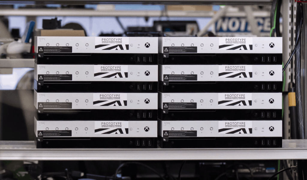 Take a tour of the Xbox Project Scorpio development kit with Major Nelson