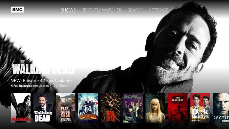 AMC brings its best TV series to your Xbox One with new app