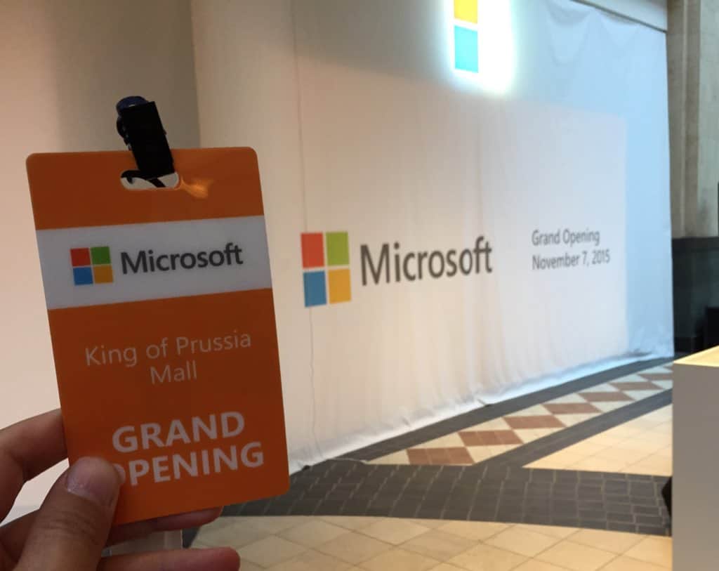 Microsoft Store opening in Pennsylvania gets huge turnout