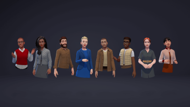 Microsoft Mesh new update adds new professional wardrobe styles to the ...