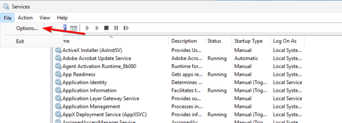 Services.msc Remembers Last Computer: How to Forget it