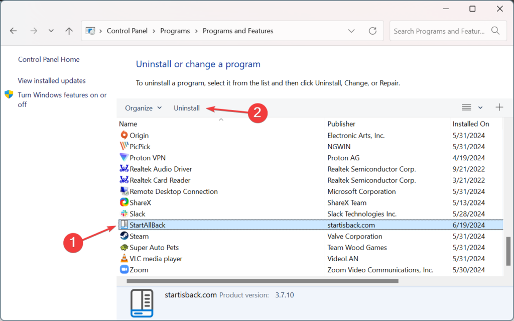 StartAllBack Keeps Crashing: 5 Ways to Fix it