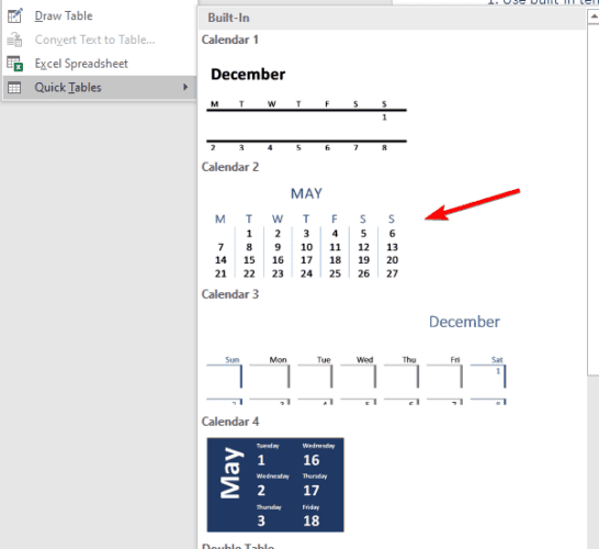 Calendar Template For 2024 in Microsoft Word: How to Get it