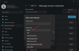 How to Set Up Windows 11 Wi-Fi EAP Settings