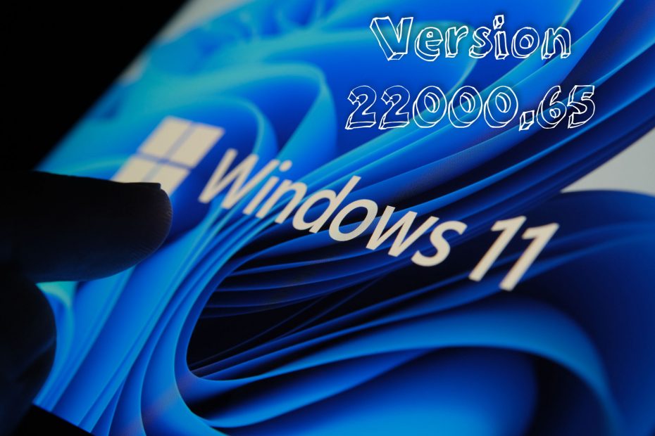 Windows 11 version 22000.65 - disponible sur le canal Dev